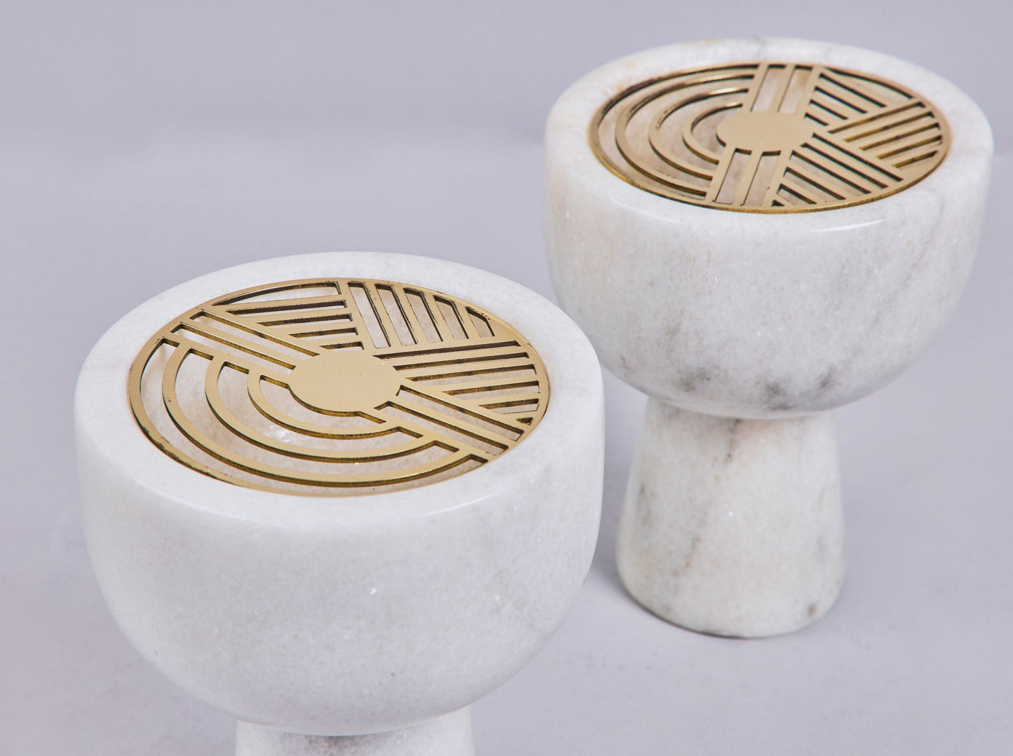 Marble Pedestal Mabkhara – Mazari Home